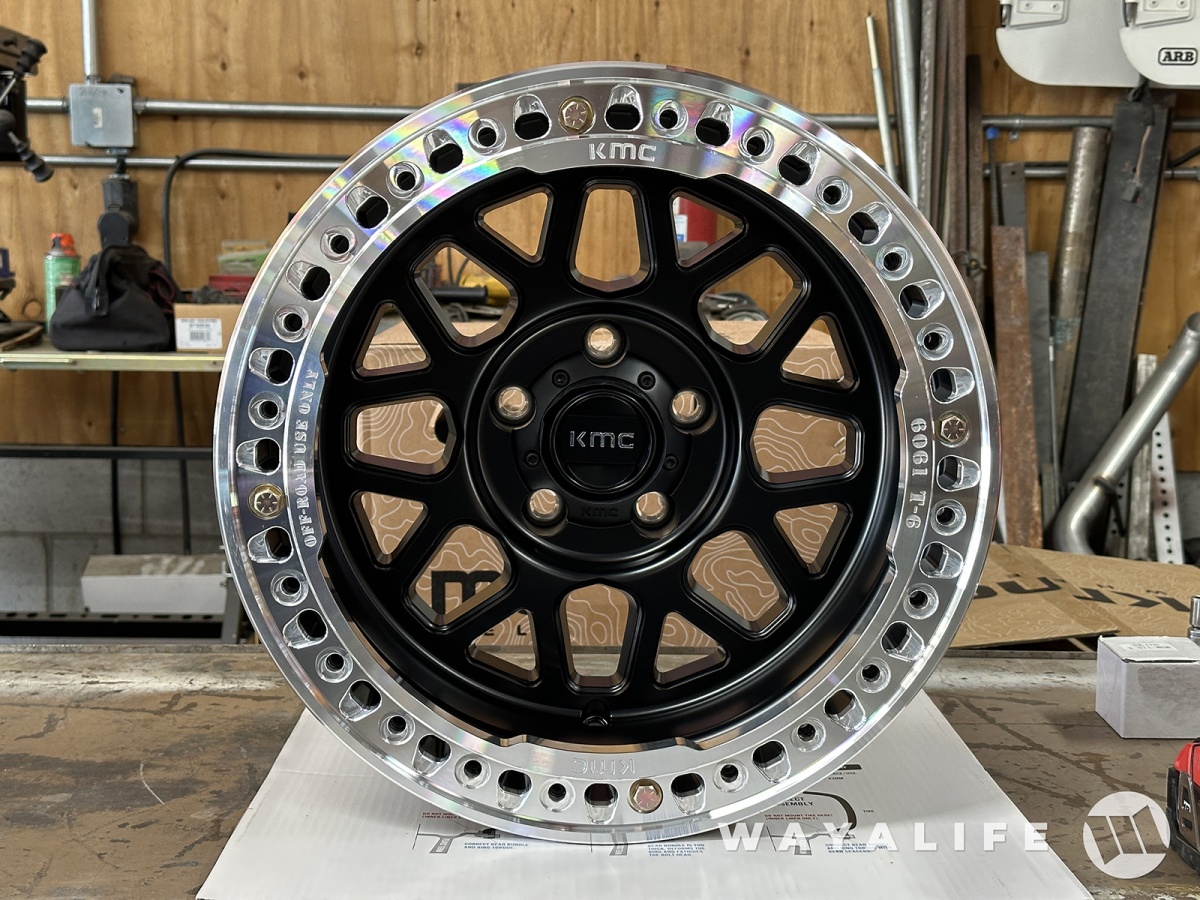 392 / KMC Grenade Crawl Beadlock Wheels